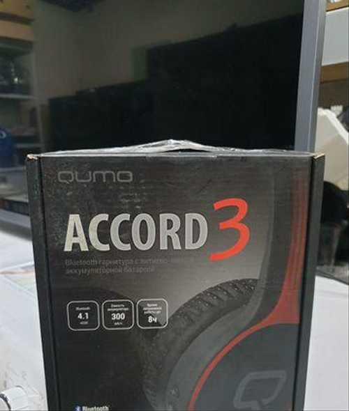 Новые беспроводные наушники Qumo Accord 3