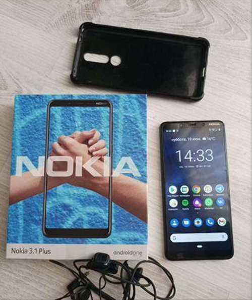 Телефон Nokia 3.1 Plus