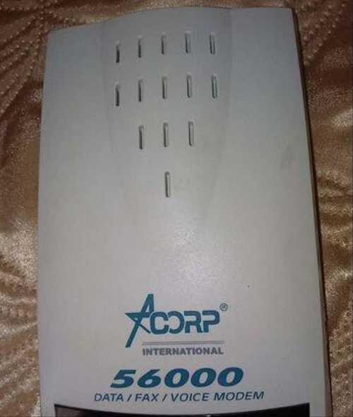 Модем acorp 56000