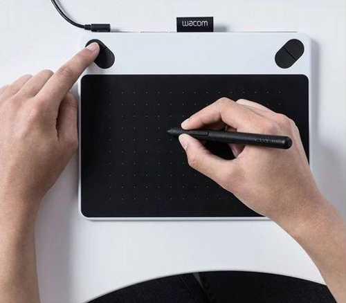 Графический планшет Wacom Intuos S white