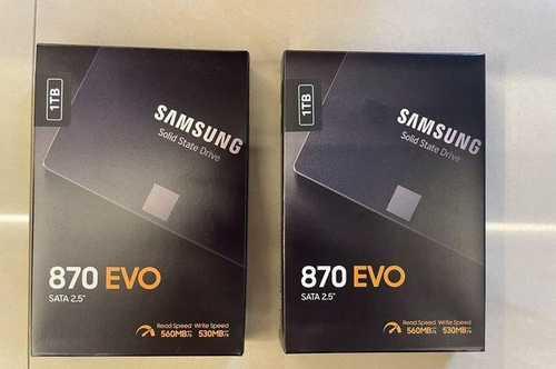 SSD Samsung 870EVO 1tb новые