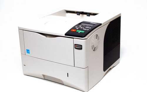 Принтер лаз ч/б б/у kyocera fs-2000d дуплекс, сеть