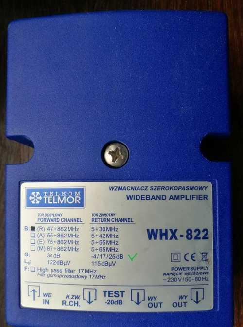 Домовой усилитель Telmor WHX-822