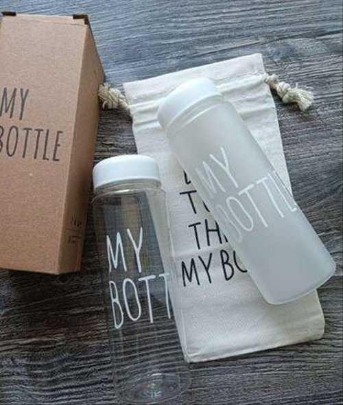 Бутылочка my bottle, белая