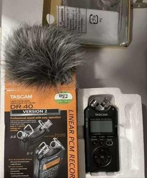Рекордер tascam dr-40