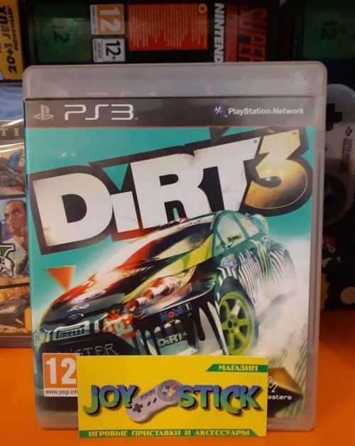 Dirt 3 (ReSale)(PS3, английская версия)