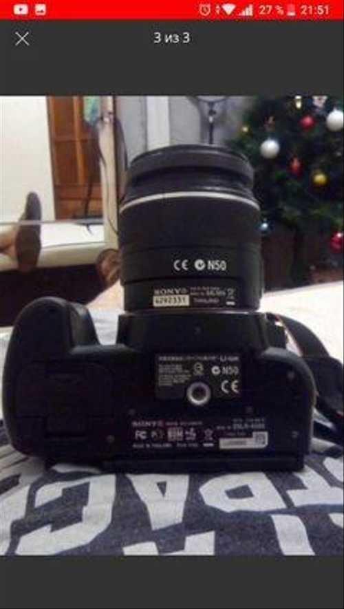 Зеркальный фотоаппарат sony А500