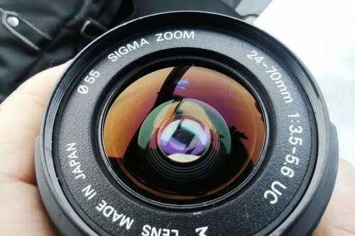 Sigma zoom 24-70 mm 3.5-5.6 UC