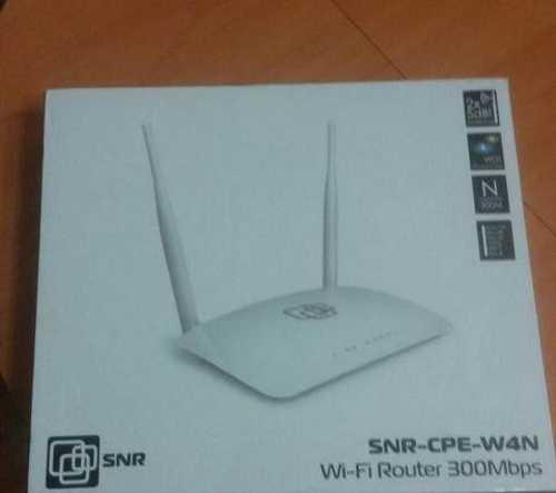 Wi- Fi маршрутизатор SNR SNR-CPE-W4N (Rev.M)