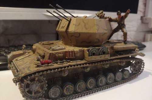 Forces of Valor модель Flakpanzer IV Wirbelwind