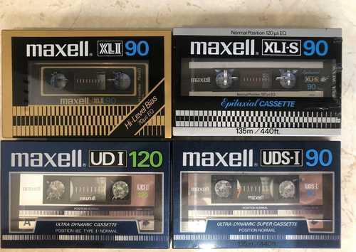 Аудиокассеты Maxell XLll 90,Maxell UDI 120