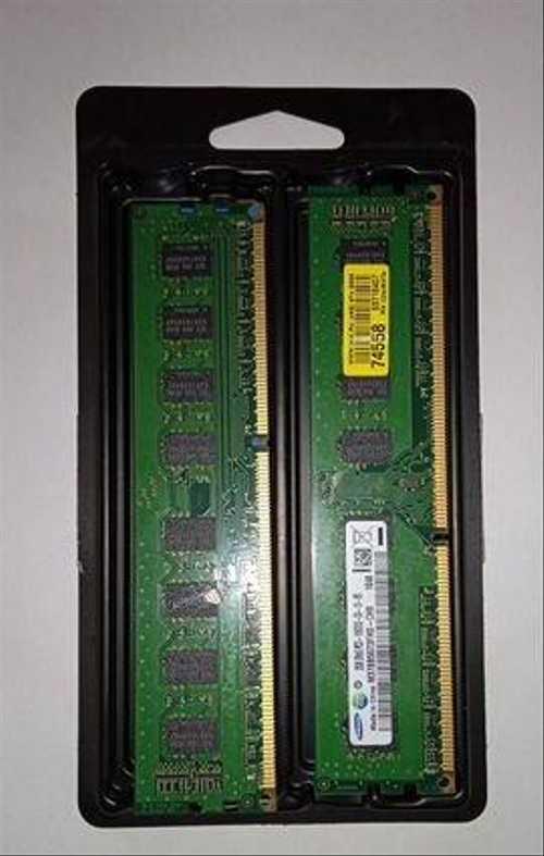 Оперативная память ddr3.Samsung.2gb 3 планки