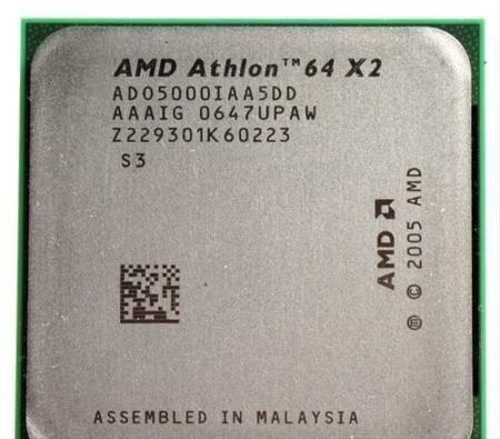 Процессор AMD Athlon64 5000+ X2 (S-AM2 512Kx2/1000