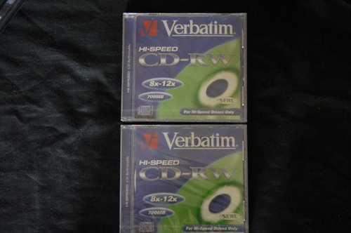 CD-RW 9 новых дисков и новый DVD-RW