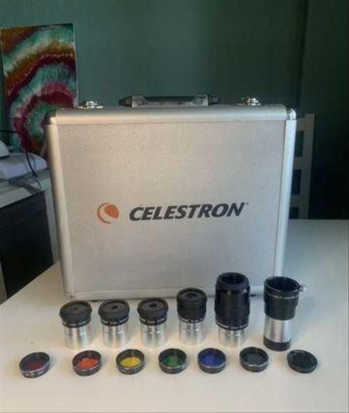 Набор окуляров и фильтров Celestron, 1,25”