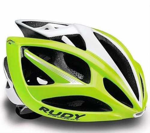 Велокаска Rudy Project Airstorm (lime fluo-white s