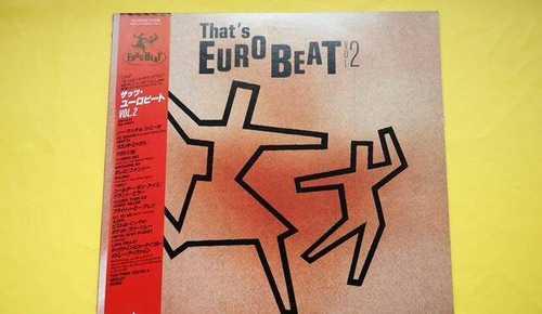 VA -1986 "That's Eurobeat Vol.2" -Japan -LP