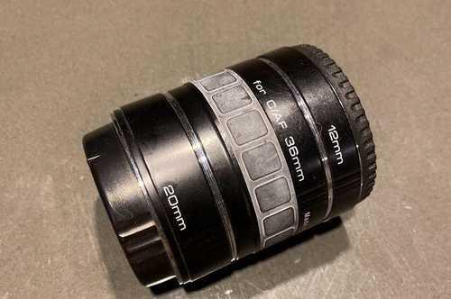 Комплект макро колец Soligor для Canon C/AF 12мм 2