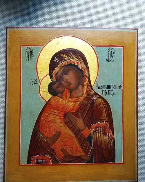 Икона Владимирска Богородица,Умиление.19век
