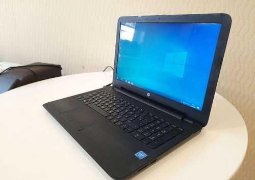 Офисный ноутбук HP -15-ay028ur 2018