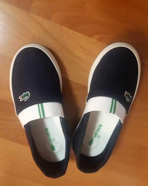 Новые кеды lacoste 26 р-р