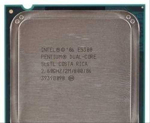 Процессор Intel Pentium E5300 Dual-Core 2.6 LGA775 | Festima.Ru – частные объявления
