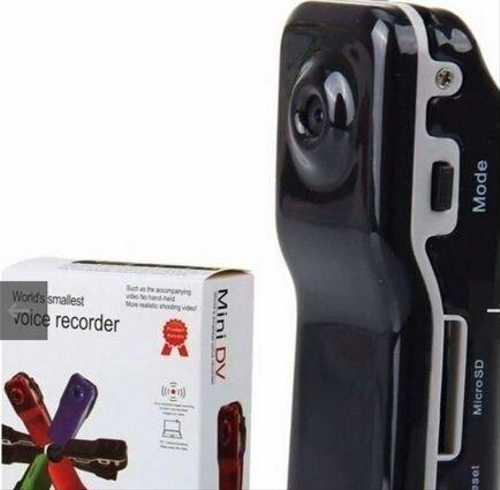 Мини диктофон с видео камерой Mini DV world