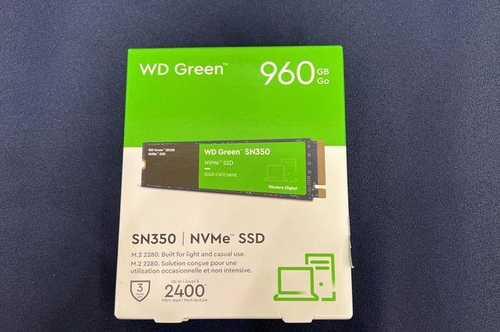 WD Green SN350 960 Гб NVMe SSD M.2 M2 1