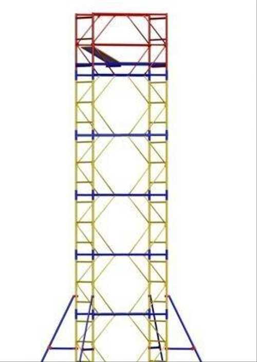 Вышка строительная всп-250/1.2 высота 7,6 м