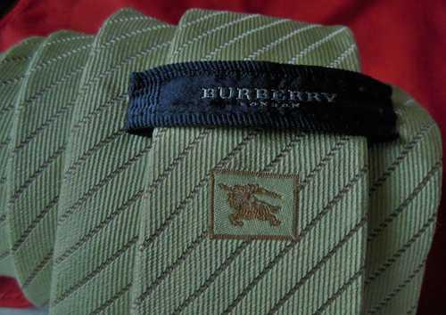 Галстук брендовый Burberry Англия Италия оригинал