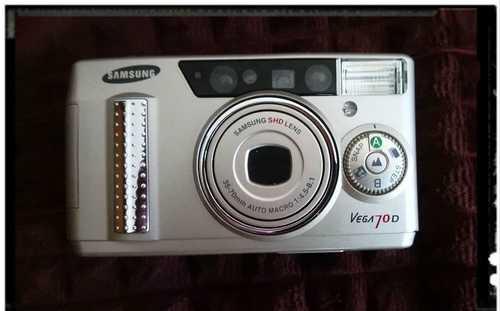 Плёночный фотоаппарат Samsung vega 70d