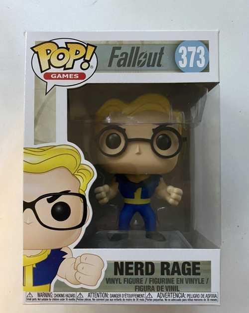 Funko pop vynil figure Nerd Rage Fallout