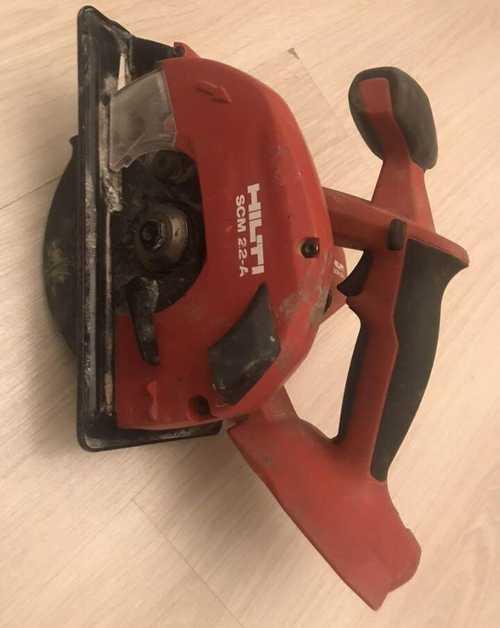 Дисковая пила hilti scm 22-a