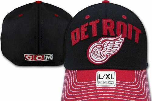 Клубная Бейсболка NHL Detroit Red Wings by CCM