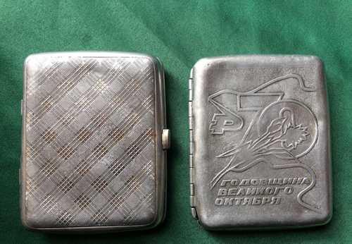 2 портсигара советских лет