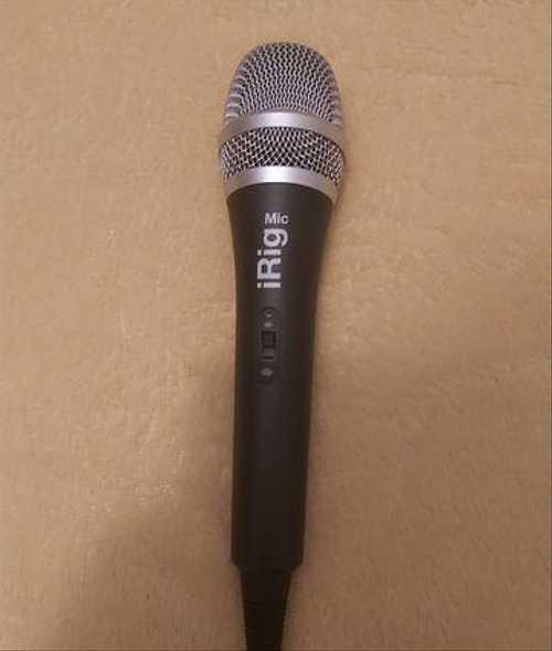 Микрофон вокальный IK Multimedia iRig Mic