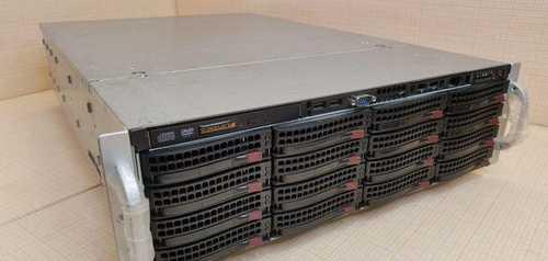 3U/2xE5410/X7DCL-I/6xdimm DDR2/16xHDD3.5"/1x800W