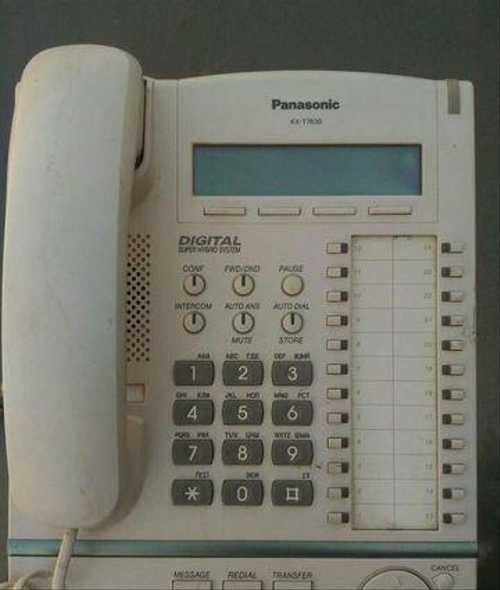 Системный телефон Panasonic kx-t7630