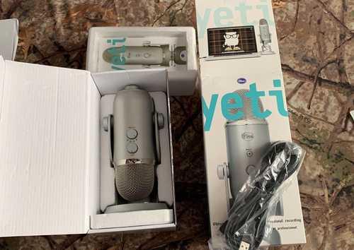 USB-микрофон YETi silver