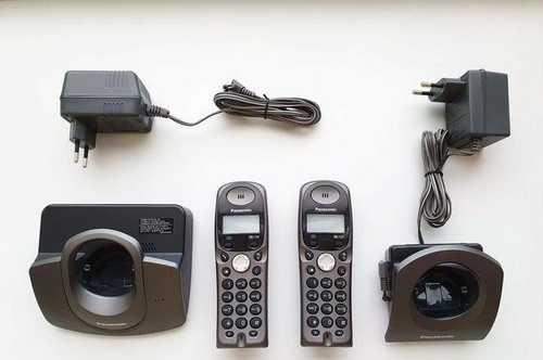 Набор радиотелефонов Panasonic (2 трубки)