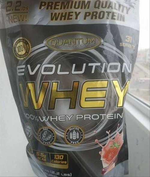 Протеин Evolution Whey со вкусом клубники