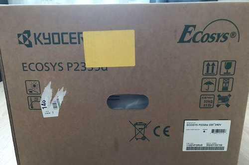 Новый принтер лазерный kyocera ecosys 2335d