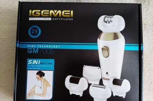 Эпилятор новый Igemei 5в1
