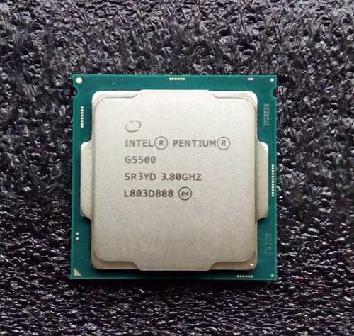 Процессор 1151v2 Intel Pentium G5500 Gold
