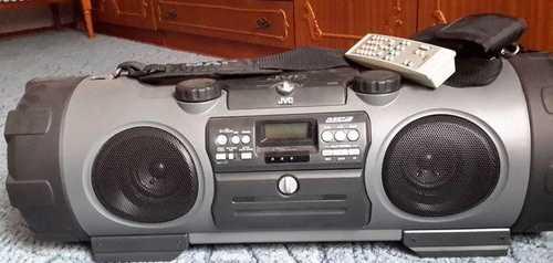 Музыкальный центр JVC Powered Woofr CD System RV-N
