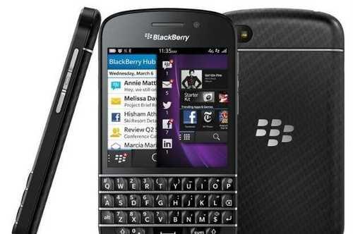 BlackBerry Q10 черный. Обмен.Trade-in