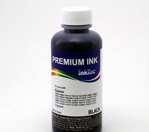 Чернила пигментные InkTec Premium Ink Black