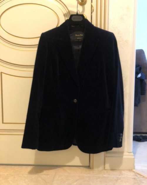 Жакет Massimo (Limited) чёрный, бархат