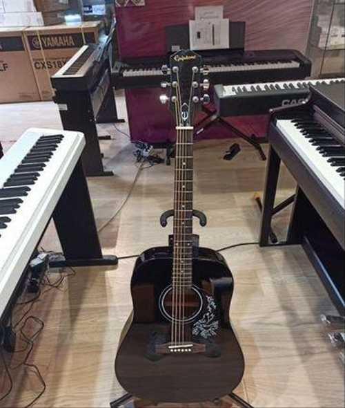 Акустическая гитара Epiphone Starling Ebony новая