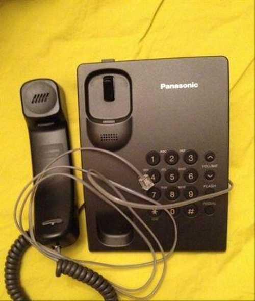 Телефон стационарный Panasonic KX-TS2350RUB